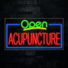 Acupuncture LED Neon Sign 33"L x 18"H #35609 | eBay