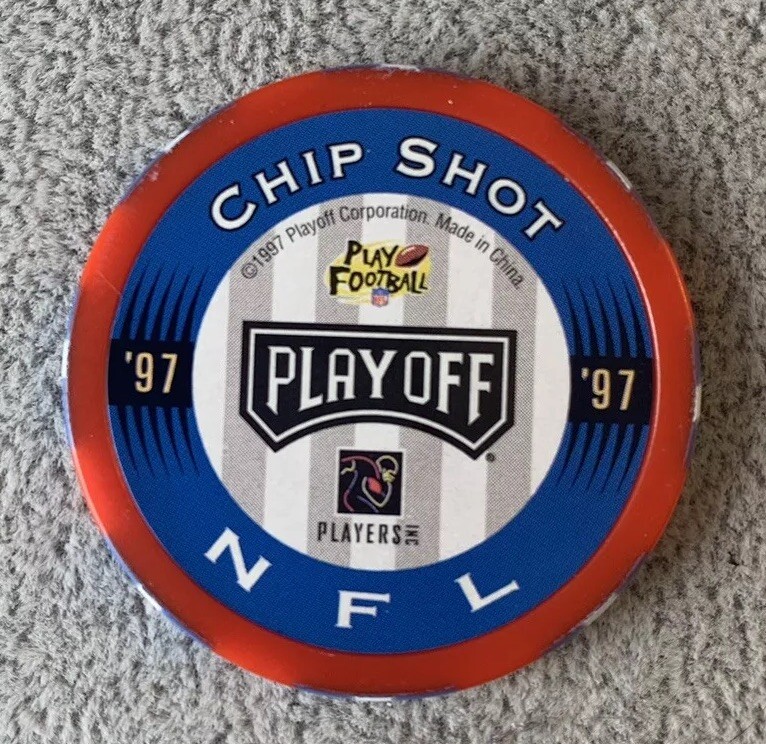 1997 NFL Playoff Adrian Murrell Chip Shot Red No.29 New York Jets | eBay