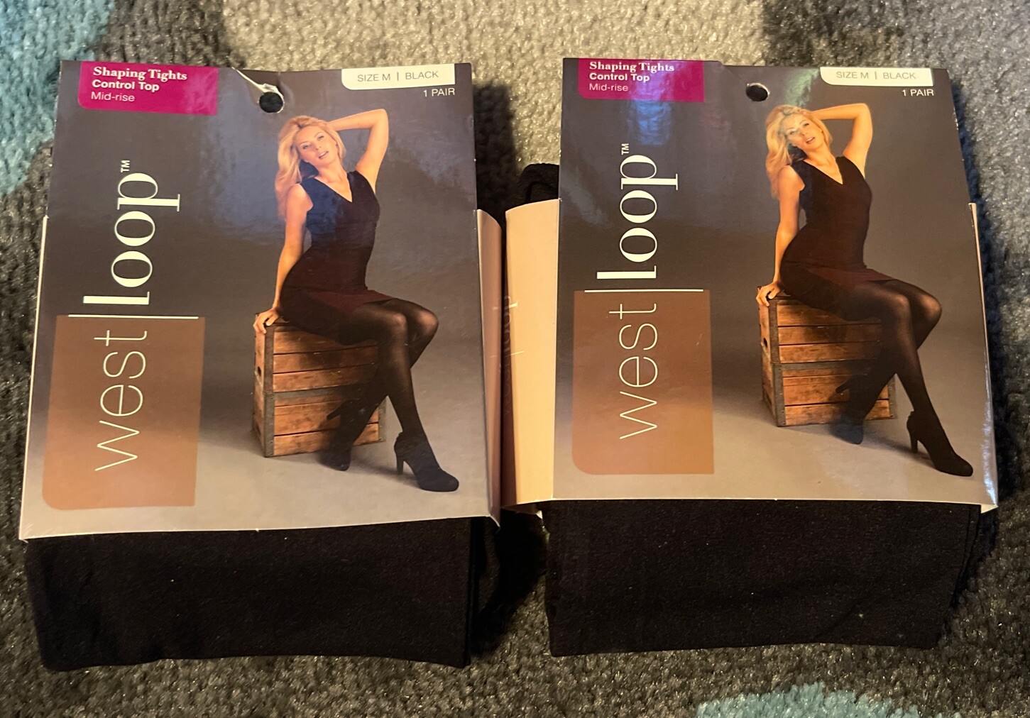 Lot Of 2 New West Loop Women’s Packages Of Size medium Shaping Tights ...