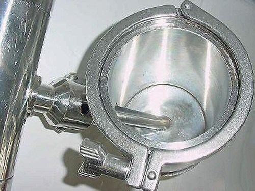 4" LUMACO AIR ACTUATED MINIDISC SANITARY VALVE 3A-USED | eBay