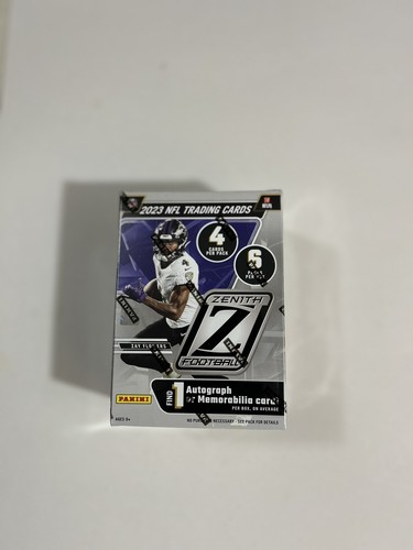 2023 Panini Zenith Football Blaster Box 1 Auto Or Memo Card Per Box ...