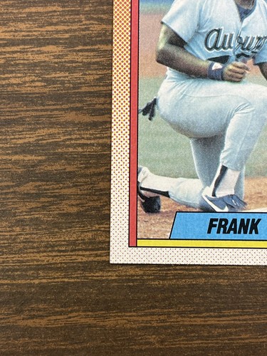 1990 Topps #414 Frank Thomas Rookie Card RC - Hall of Fame Great! Nice ...