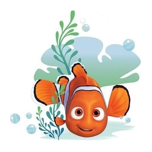 6 Inch Clownfish Clown Fish Finding Dory Nemo 2 Movie Removable Peel ...
