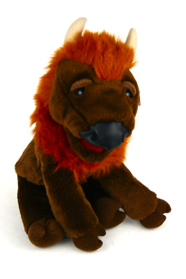 Bison 16" Hand Puppet Plush - Zoona with Tags | eBay
