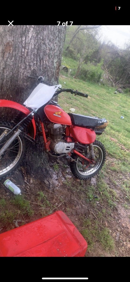 1986 Honda XR100 Dirt Bike | eBay