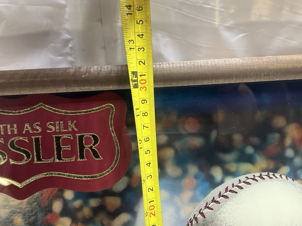 Kessler Whiskey Baseball Advertising Glass Wood Shadow Box Sign | eBay