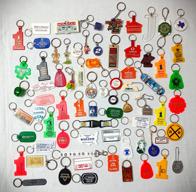 Collectible Keychains - Lot of 72 - Mixed Assortment – Vintage to ...