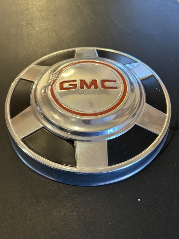 1973-1987 GMC Truck Hub Caps C20 C30 3/4 Ton 12" Dog Dish Cap 1975 1980 ...