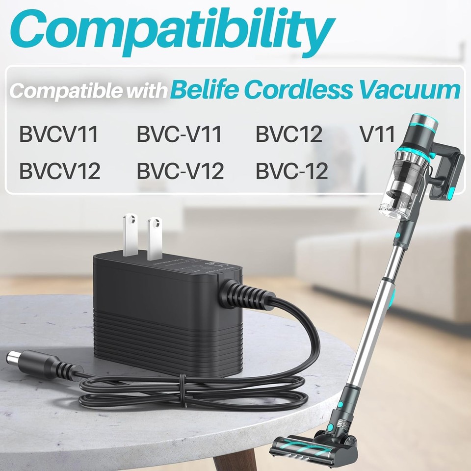 31v Dc Charger For Belife Cordless Vacuum Cleaner Bvcv11 Bvc V11 V11