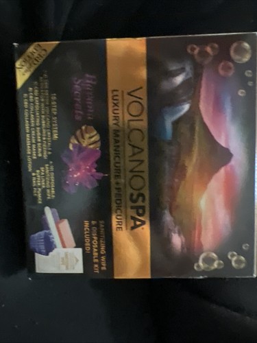 Volcano Spa Luxury Manicure And Pedicure Kit Havana Secrets. 10 Step ...