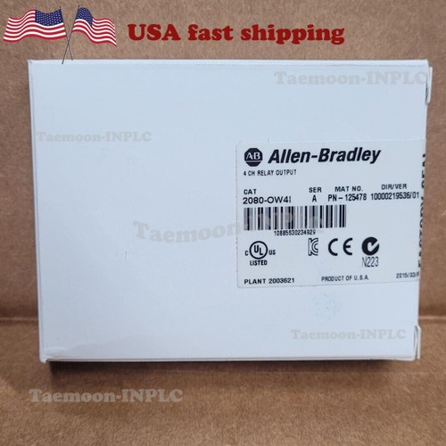 Allen-Bradley 2080-OW4I module Micro 800 series output module | eBay