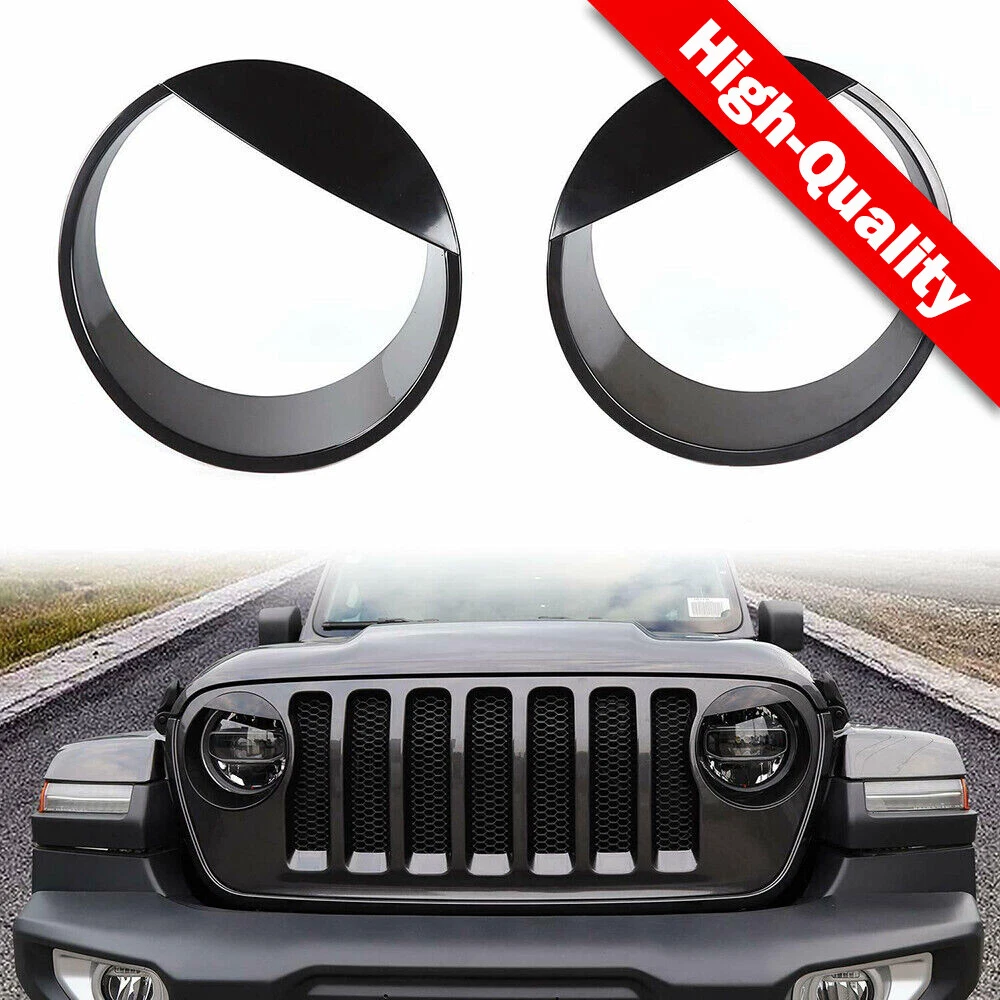 Jeep Wrangler Angry Headlights