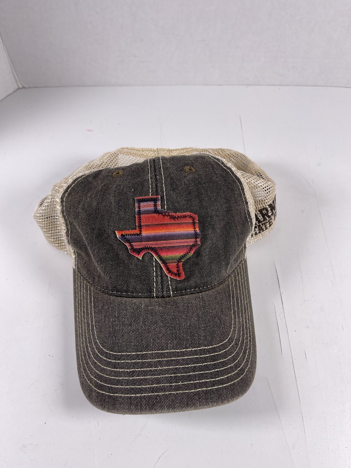 Texas Garner State Park Frio River mesh hat cap Gray … - Gem