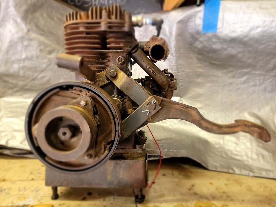 Motorcycle Engine, Cushman Scooter Engine for classic restoration ...