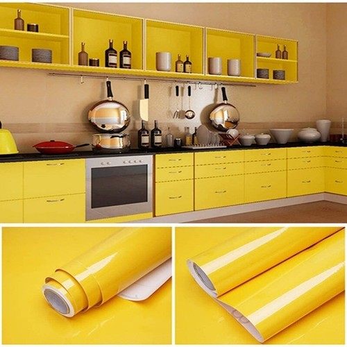 Self Adhesive Shiny Wallpaper Sticker Film Contact Paper Furniture ...