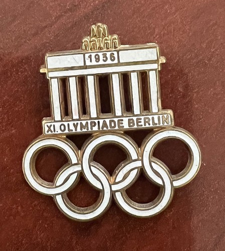 Original 1936 Berlin Summer Olympic pin badge | eBay