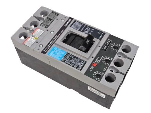 Siemens FXD63B225 600V 35kAIC @ 480V 225A 3-Pole Circuit Breaker ...