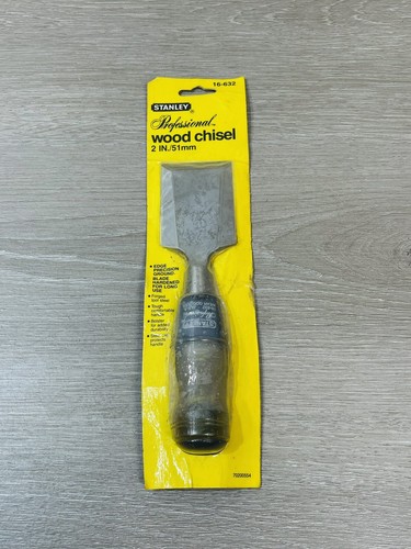 VTG Stanley No.60 2'' Wide 16-632 Professional Wood Chisel New Old ...