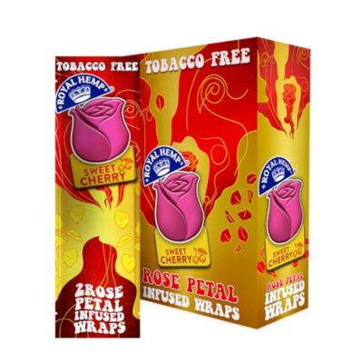 Blunts N Roses Royal Blunts Rose Petal SWEET CHERRY Full Box 50 Total ...