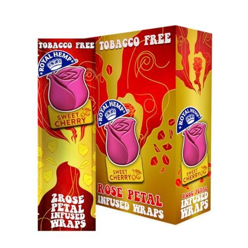Blunts N Roses Royal Blunts Rose Petal SWEET CHERRY Full Box 50 Total ...