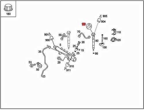 Genuine MERCEDES Engine wiring harness 6511509433 | eBay