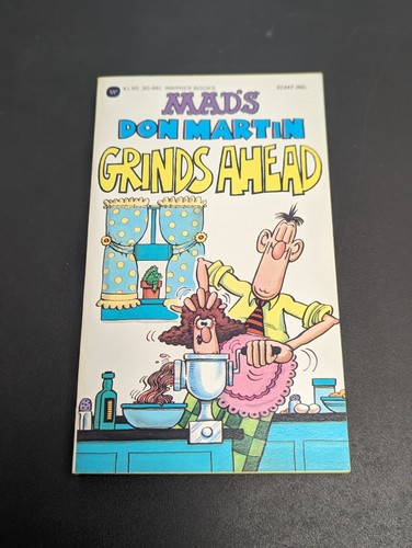 MAD'S Don Martin Grinds Ahead Pocketbook Warner Books 1981 | eBay