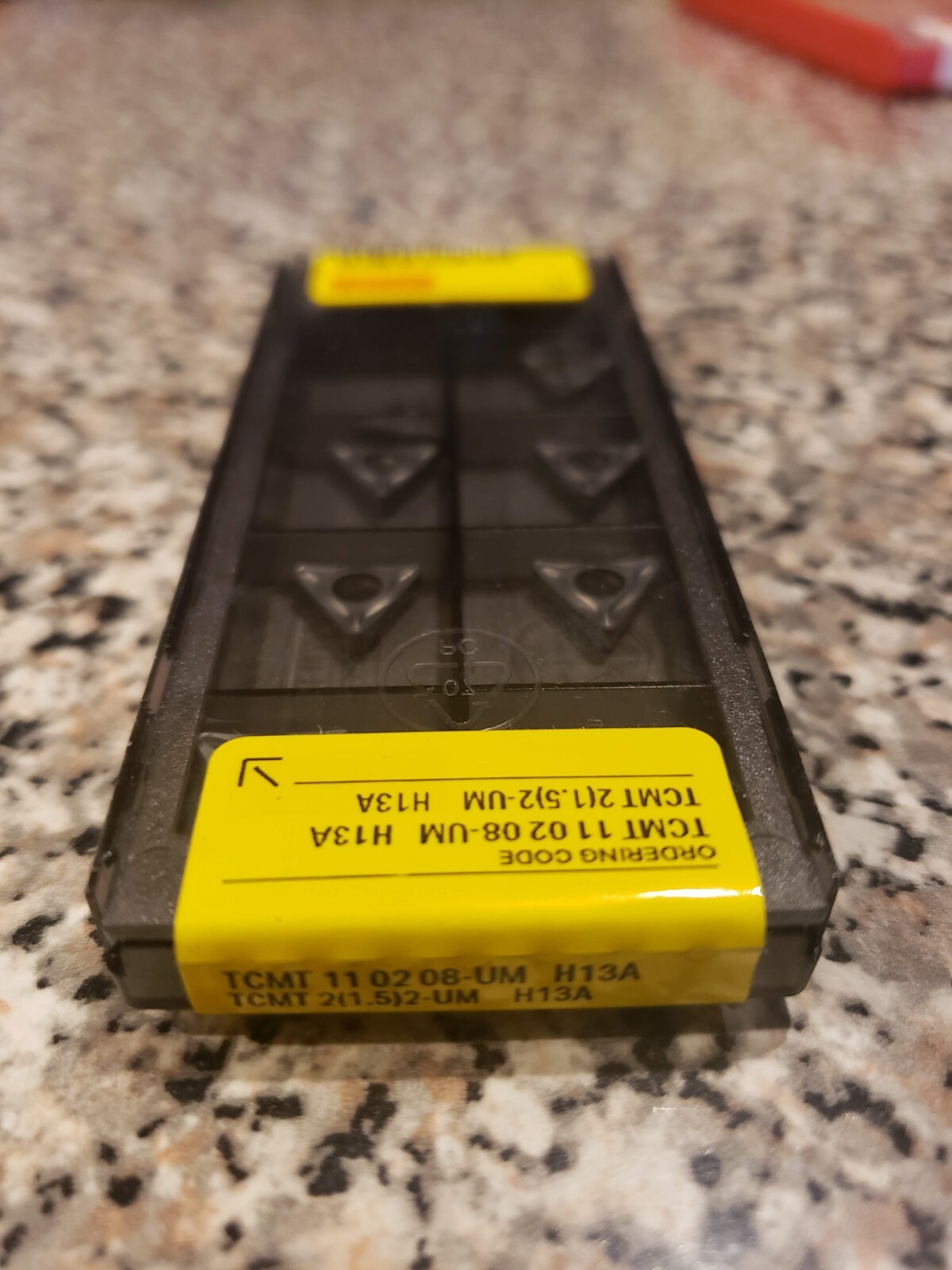 SANDVIK COROMANT TCMT 2(1.5)2-UM H13A, TCMT 11 02 08-UM H13A CARBIDE ...