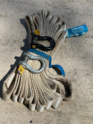 SPANSET Snatch Strap from RS9 Nylon and 3.2T Shackles | eBay