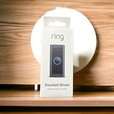 Ring Video Doorbell Wired Wi-Fi Night Vision Motion Detection 2.4GHZ WI ...