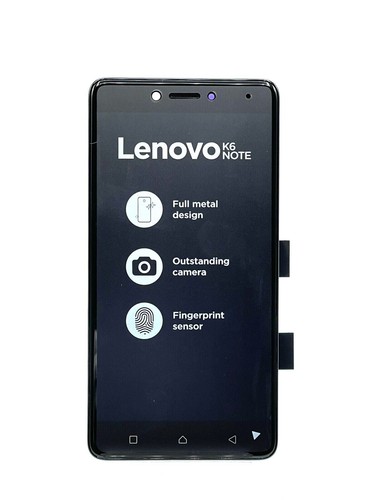 Genuine Lenovo K6 Note K53a48 Full Display LCD Touch Screen Black ...