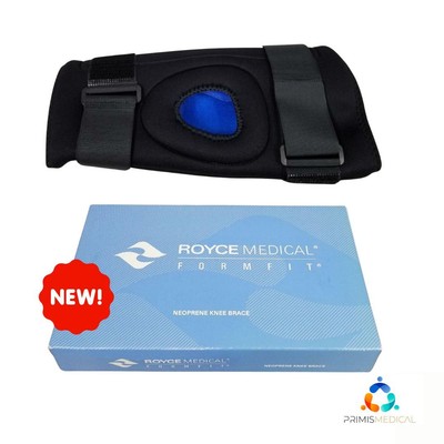 Royce Medical 302563BLK Small Black Stabilized Knee Brace 11.5" - 13 ...