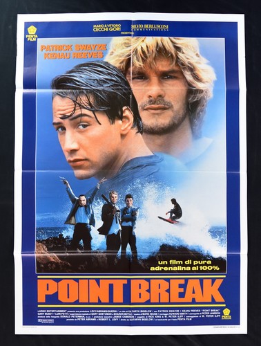 Manifesto Point Break Bigelow Keanu Reeves Swayze Surf Machine Gun A111 ...