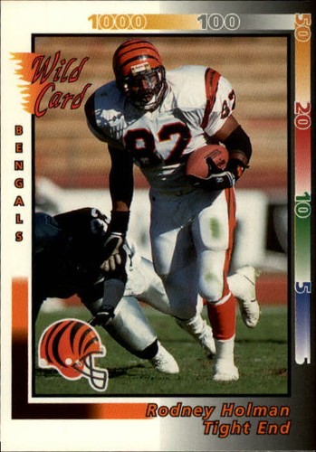 1992 Wild Card Football Card #191 Rodney Holman | eBay