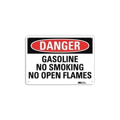 LYLE U3-1534-RA_10X7 Danger No Smoking Sign,7 in x 10 in,Alum 34MW57 | eBay