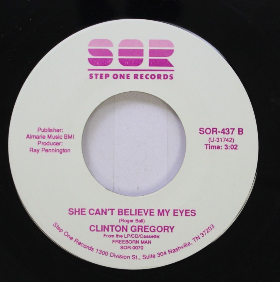 Country 45 Clinton Gregory - Play, Ruby, Play / She Can'T Believe My ...