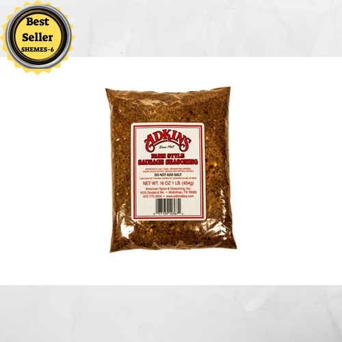 Adkins Farm Style Sausage Seasoning 16 OZ All Natural ...