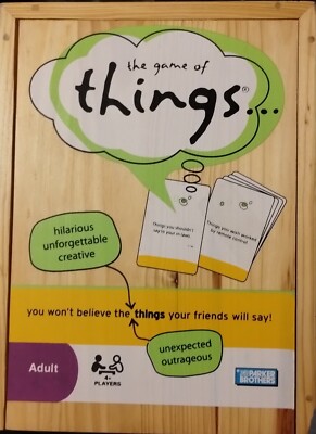 The Game of Things (Parker Brothers/Hasbro) - Party Game in Wood Box | eBay