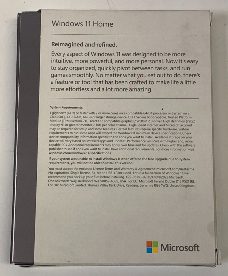 Microsoft Windows 11 Home 64bit English USB Flash Drive | eBay