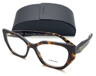 New PRADA Cat-Eye Eyeglasses VPR 18W 2AU-1O1 54-17 145 Tortoise Havana ...