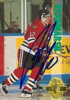 Adam Deadmarsh autographed Hockey Card (Nordiques) 1993 Classic Four ...