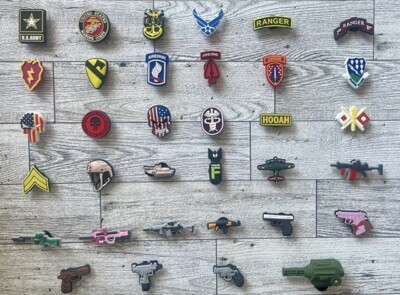 Military Charms compatible with crocs/Straw Toppers | eBay