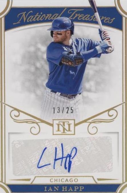 2021 Panini National Treasures - Signatures Ian Happ #S-IH Holo Gold ...