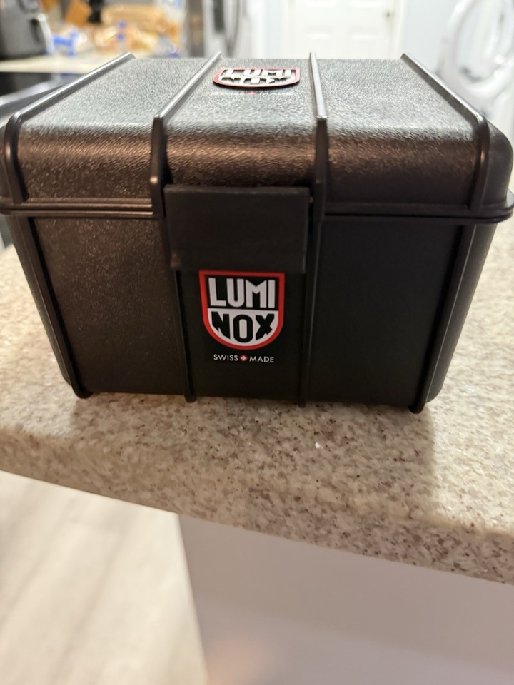 Luminox Navy SEAL Series 3250 Quartz Blue Rubber Diver Watch 200m ...