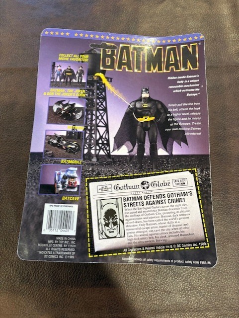 Batman Bat Rope DC Comic Super Heroes Toy Biz 1989 Action Figure Square ...