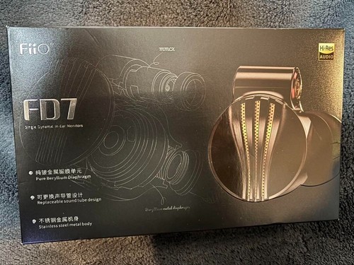 Fiio FD7 FIO-IEM-FD7-B Headphones Earphones Wired in-Ear Used | eBay