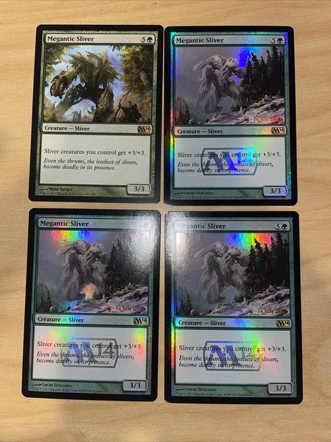 MTG Megantic Sliver Pre-Release & Release Promos 185/249 Foil Promo for ...