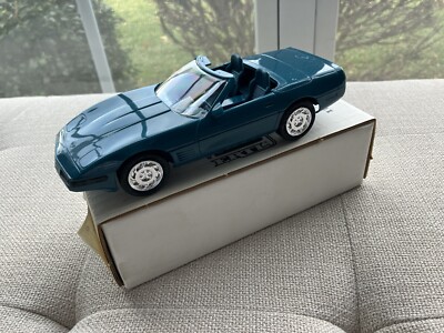 1994 Corvette Promo Model Car 1/25 Scale AMT Aqua Blue New Condition ...