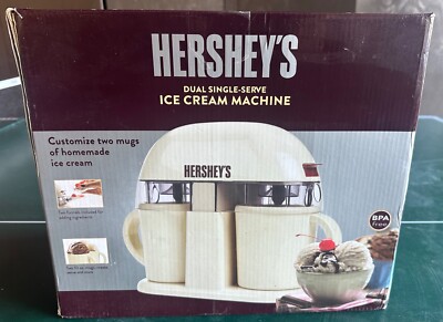 Hershey’s Custom Dual Single Serve Sweet Ice Cream Maker Machine | eBay