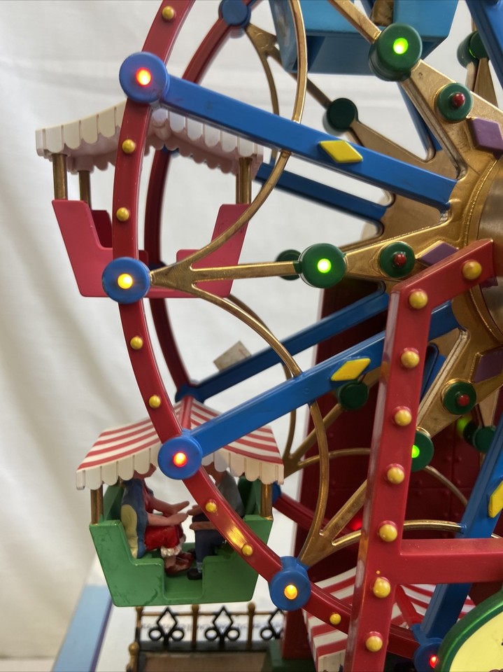 Lemax The Starburst Carole Towne Collection Animated Ferris Wheel ...