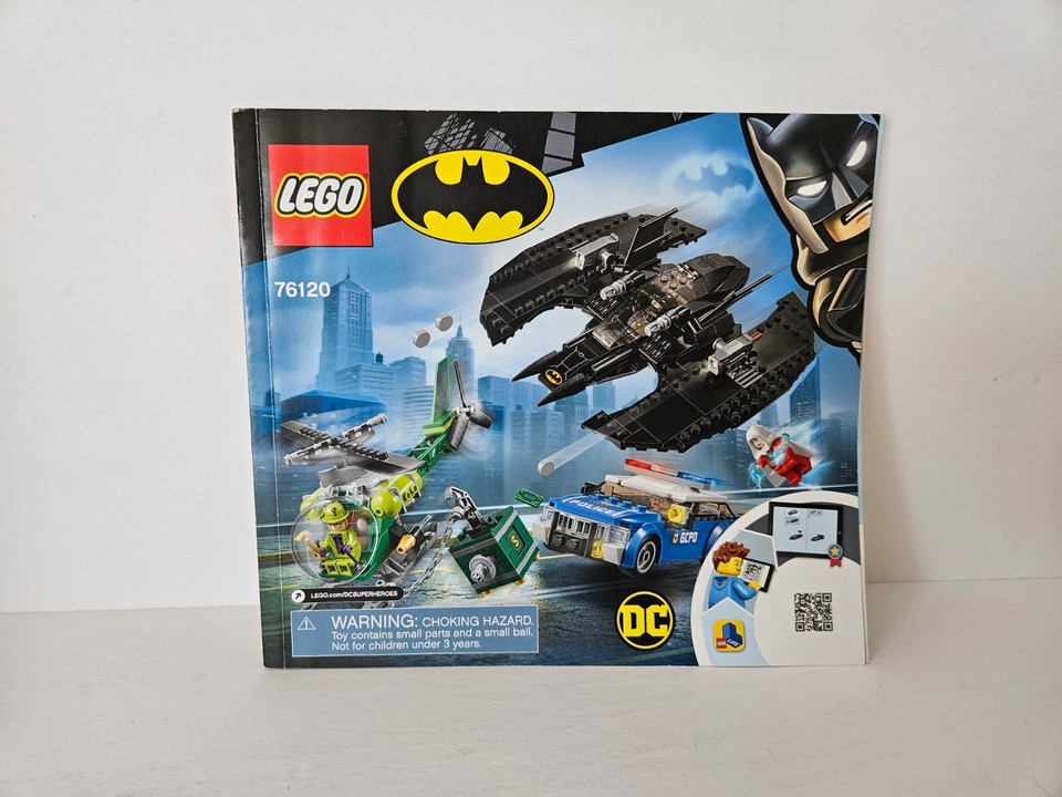 LEGO partial set #76120 Batwing & The Riddler Heist builds only DC ...